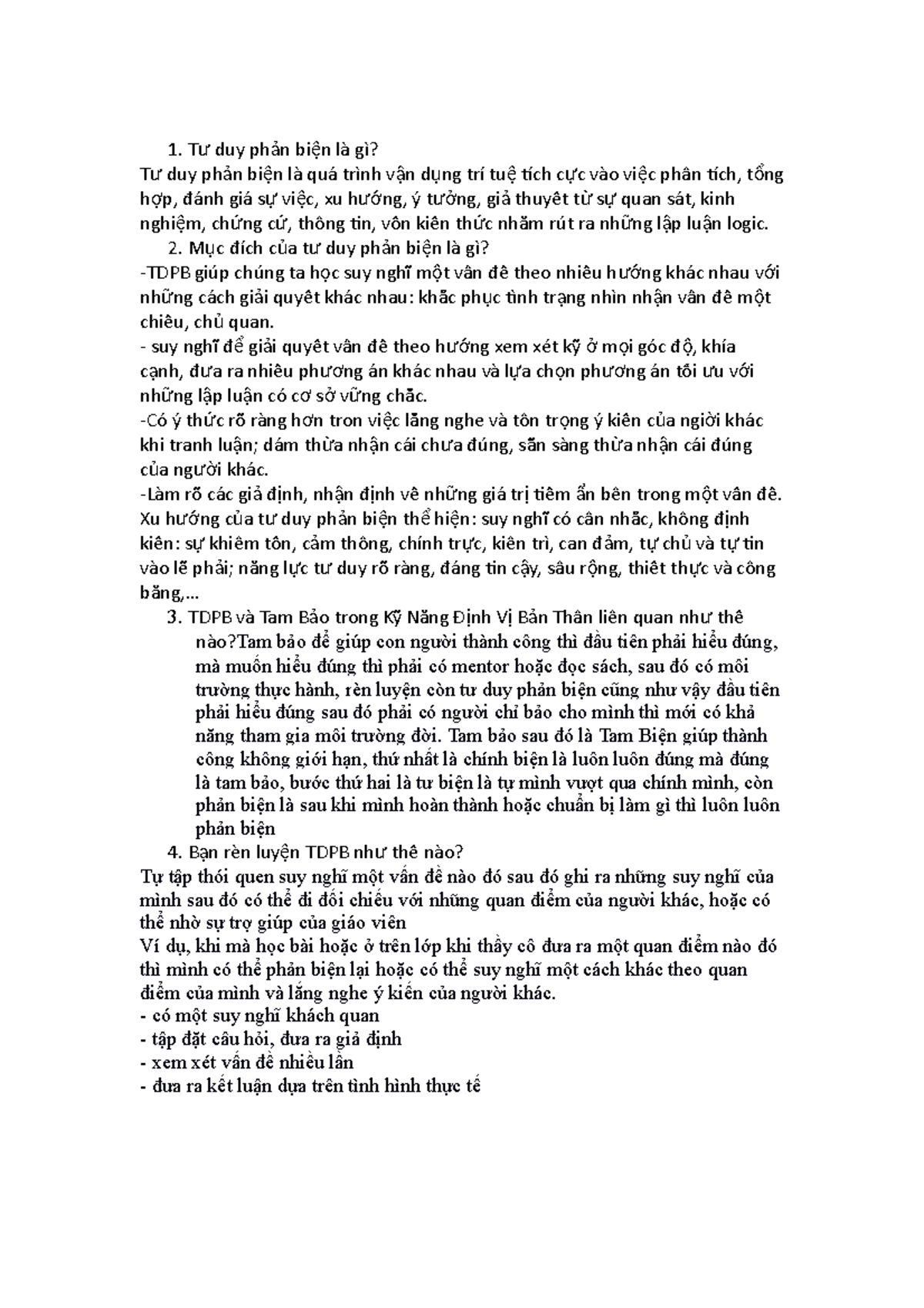 Tư duy phản biện là gì - kỹ năng mềm - T ư duy ph n bi n là gì?ả ệ T ư duy ph n bi n là quá ...