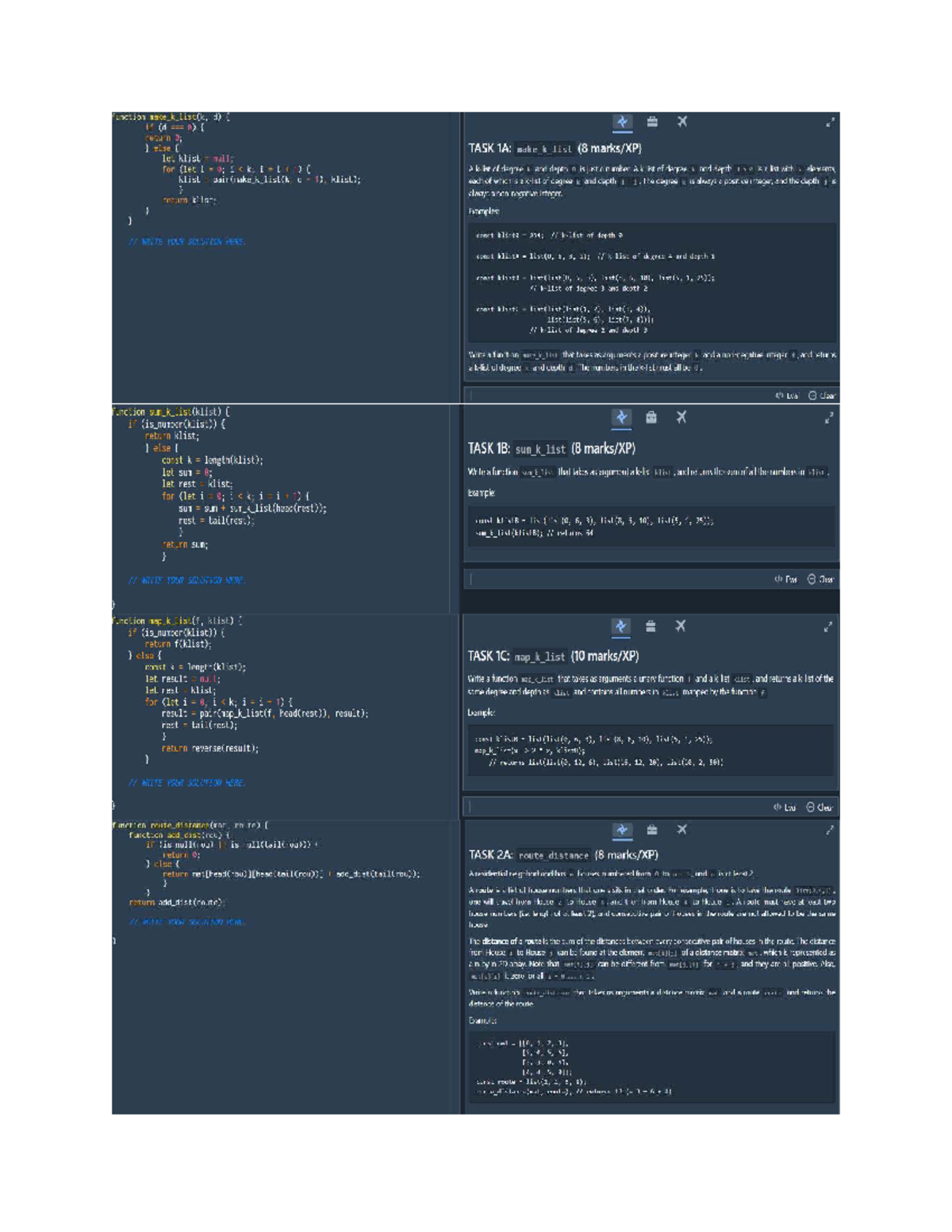 Cheat sheet for programming tasks and algorithms (CS101) - Studocu