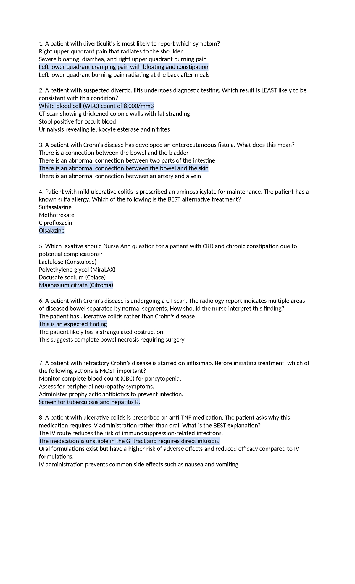 Intestinal Disorder: Key Symptoms and Diagnostic Insights for Nursing ...