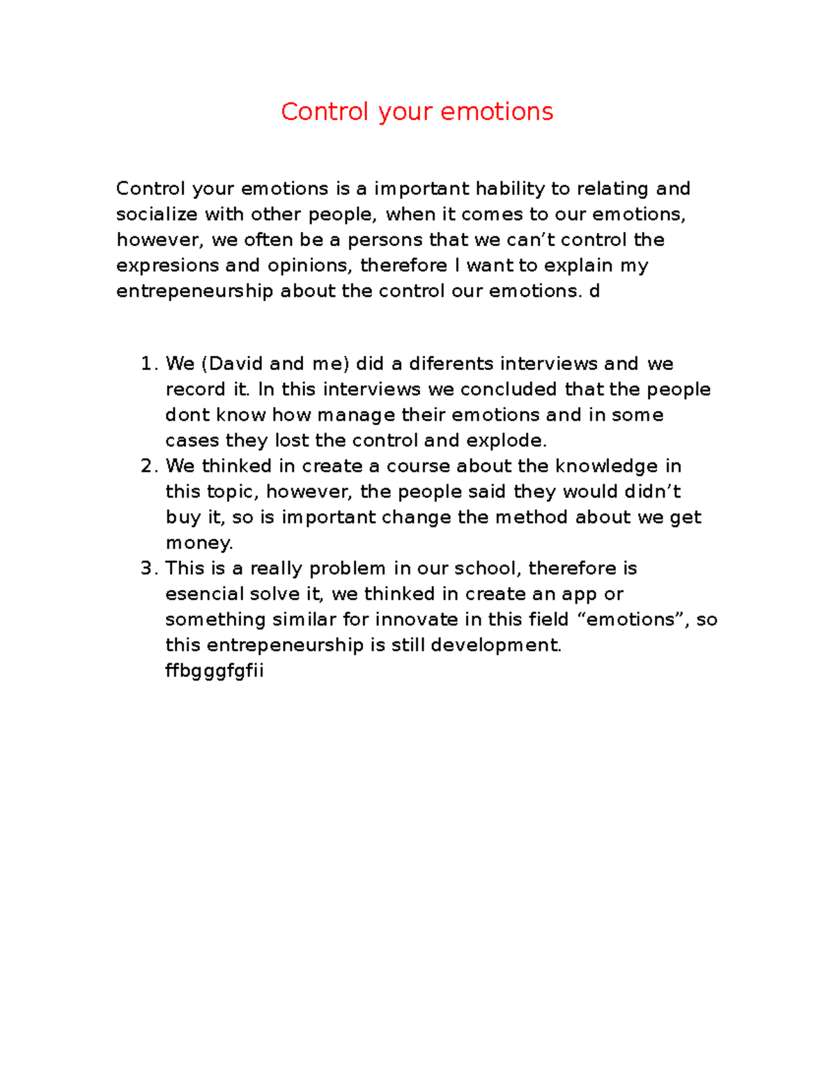 Control your emotions - asdadfd - Control your emotions Control your ...