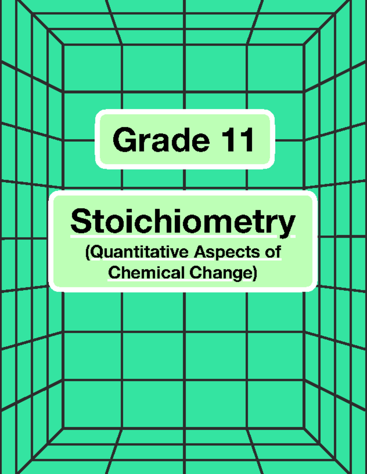 Grade 11 Stoichiometry Study Guide for Chemistry Concepts - Studocu