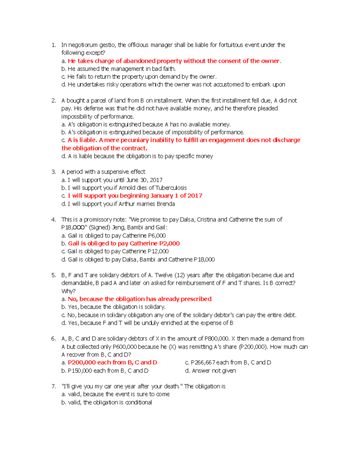 Sample Questions Review for RFBT Exam Preparation - Studocu