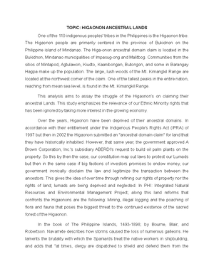 Subanon - THE PHILIINE INDIGENOUS COMMUNITY - Subanon (Subanen) Tribe ...