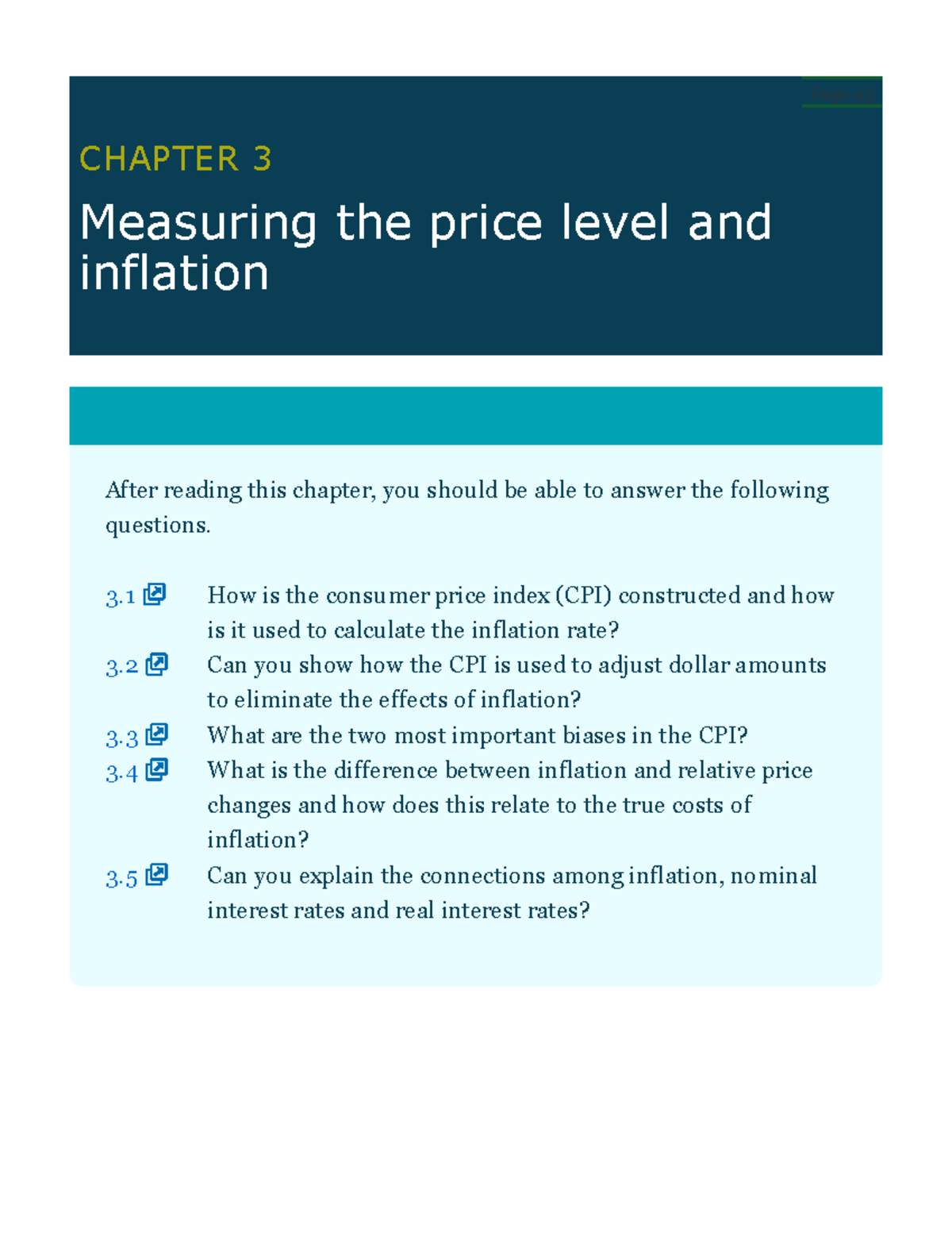 ECO 101 Chapter 3: Measuring Price Level & Inflation Concepts - Studocu