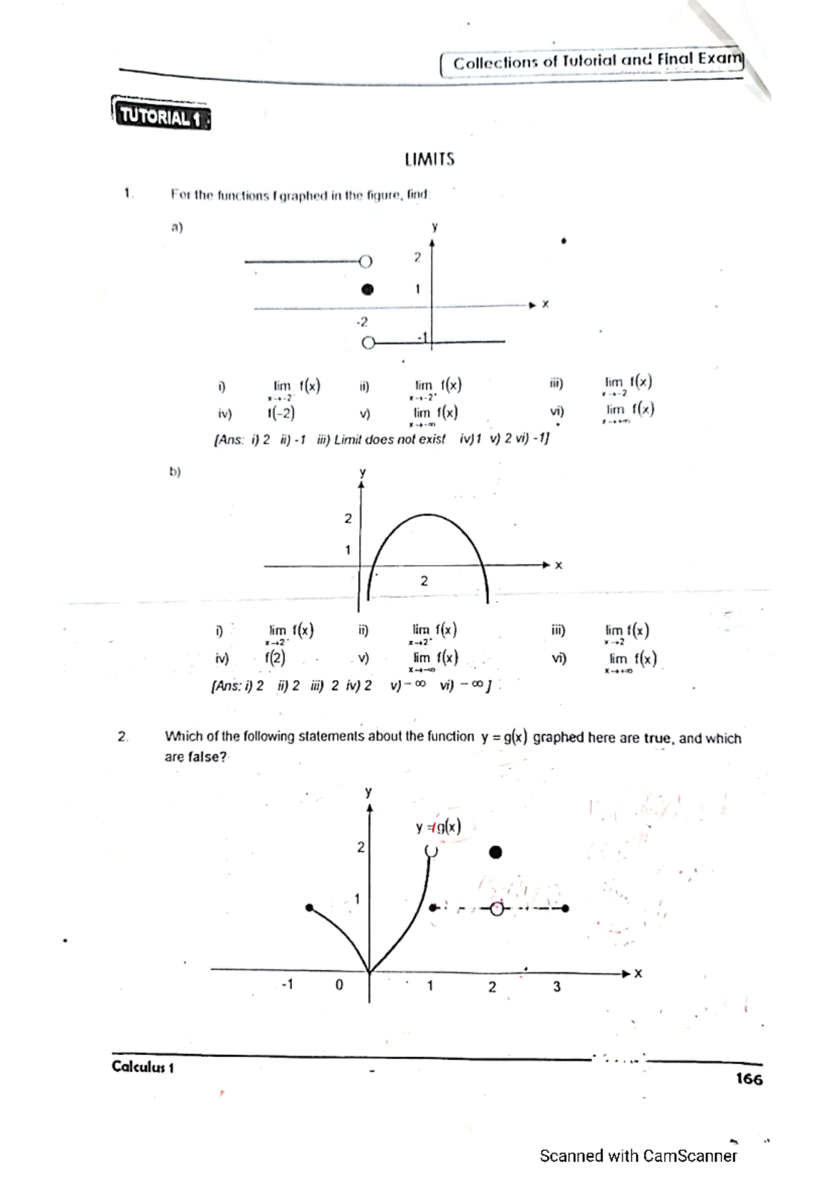 Tutorial 1 & 2 - Collections of Tutorial and Final Exam TUTORIAL 1 ...