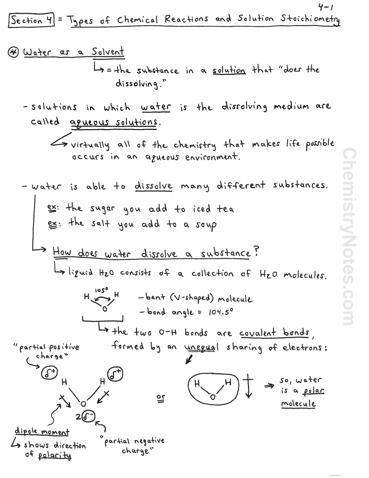 Types of Chemical Reactions and Solution - Stoichiometry - Lecture ...