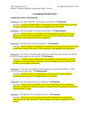 Client Education (ATI) - Client Education A nurse is orienting a newly ...