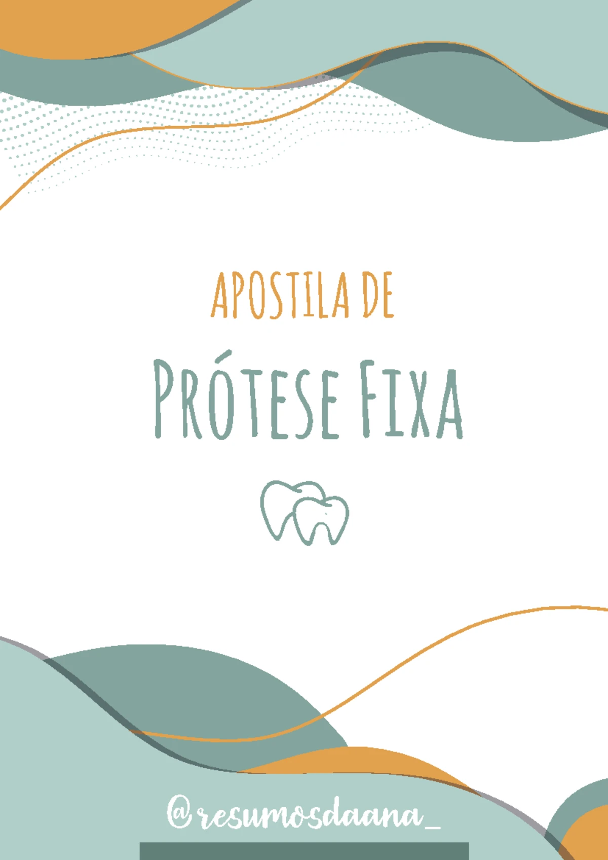 Prótese Fixa: Tipos de Término Cervical para Coroas - Studocu