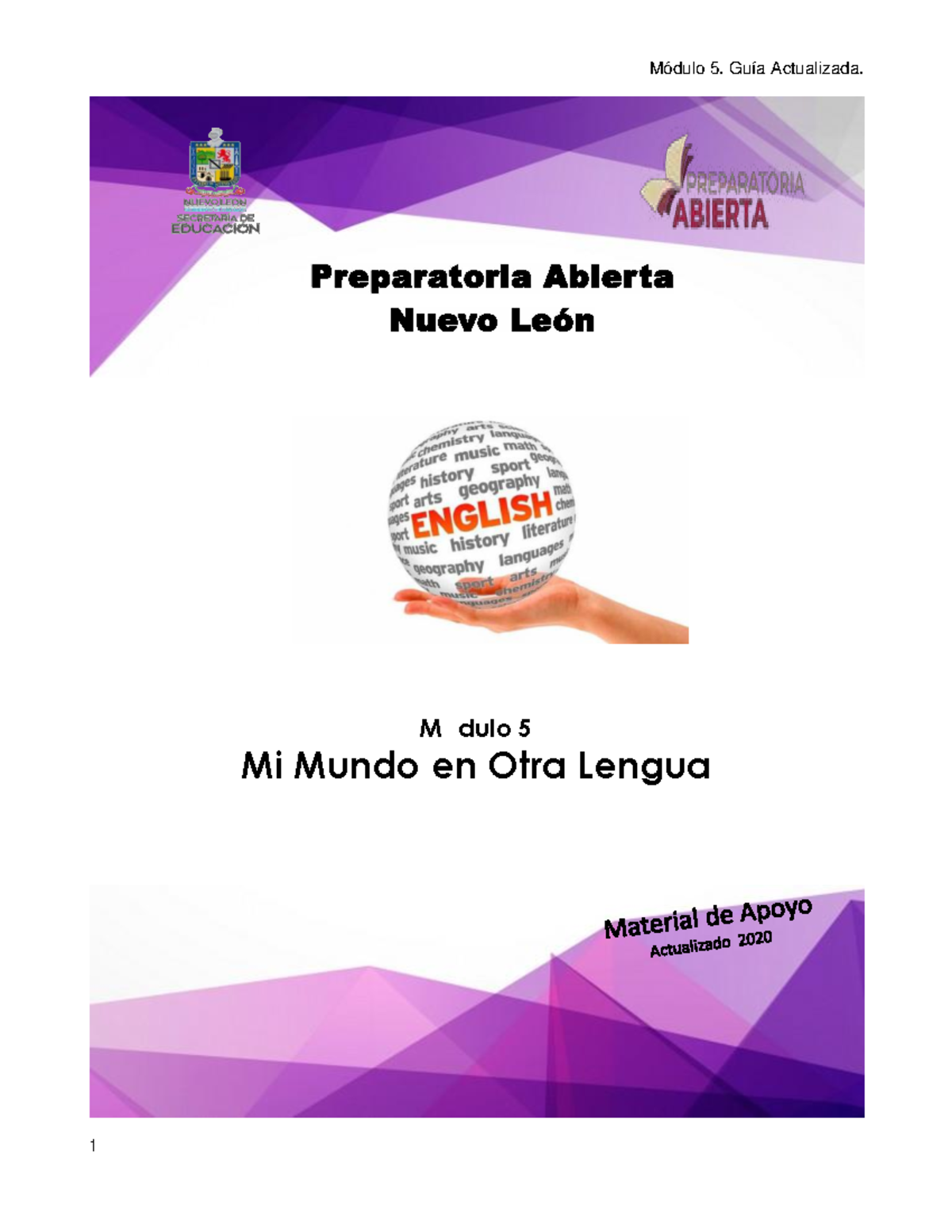 Módulo 5: Guía Actualizada de Pronombres y Verbos en Español - Studocu