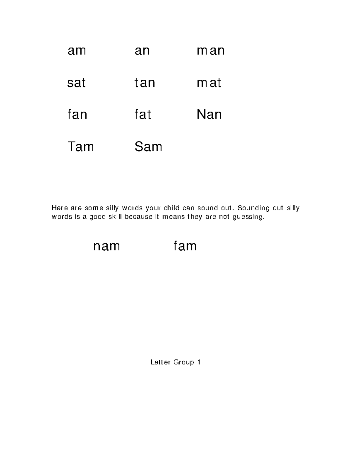 Silly Words Sounding Out Practice: Squiggle Code Dictation - Studocu