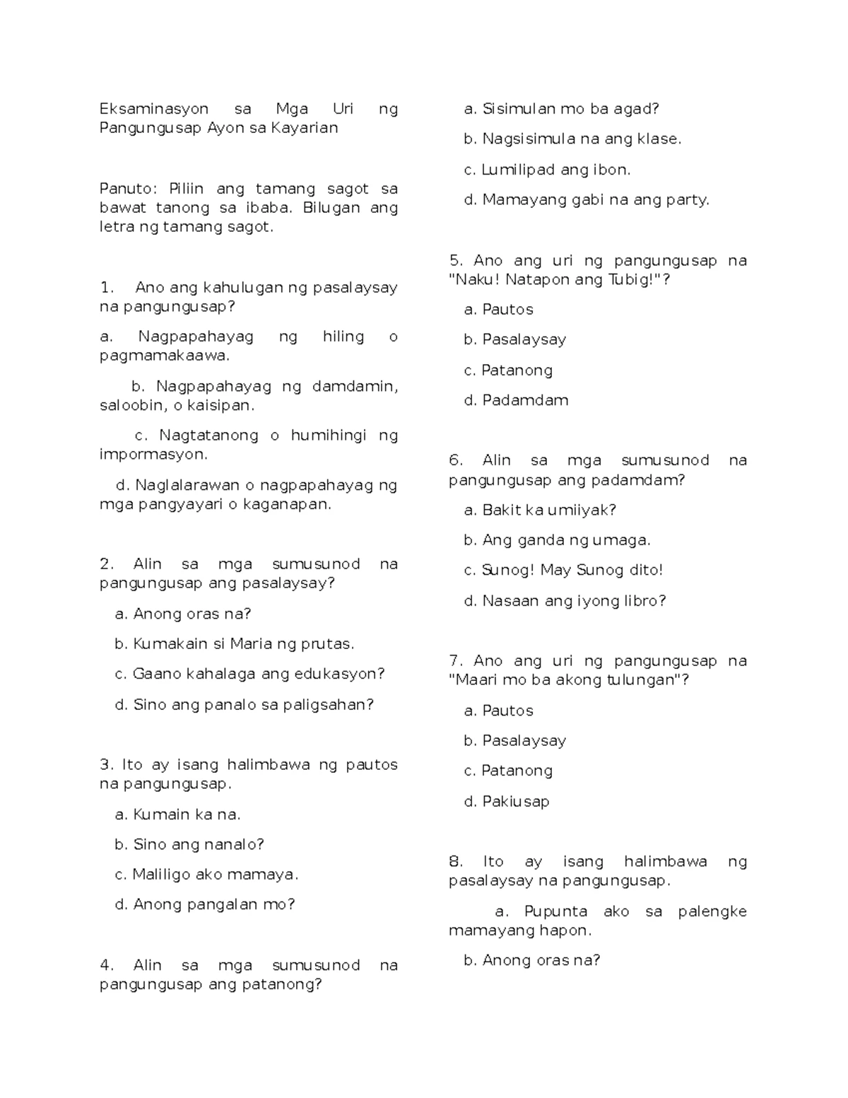 Letrang Zz worksheets - Hiram na Salita Titik Z - Teacher Enji Letrang ...