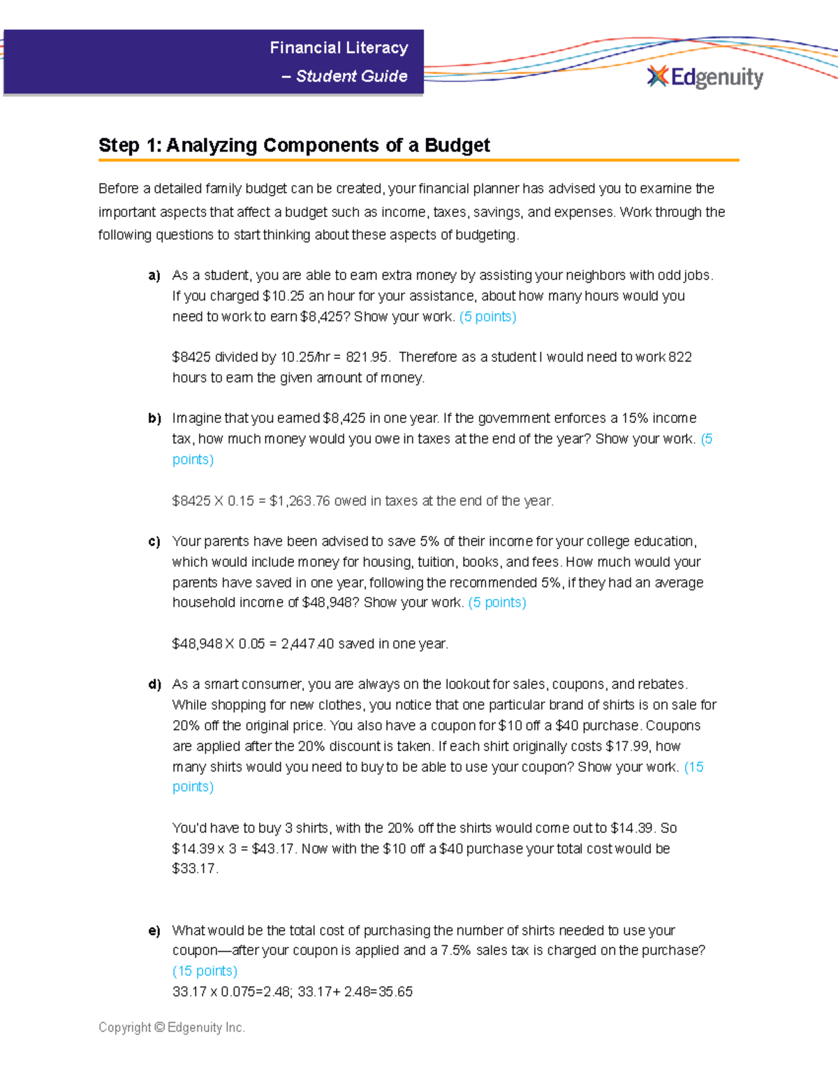 Financial Literacy: Understanding Budgeting and Monthly Expenses Guide ...