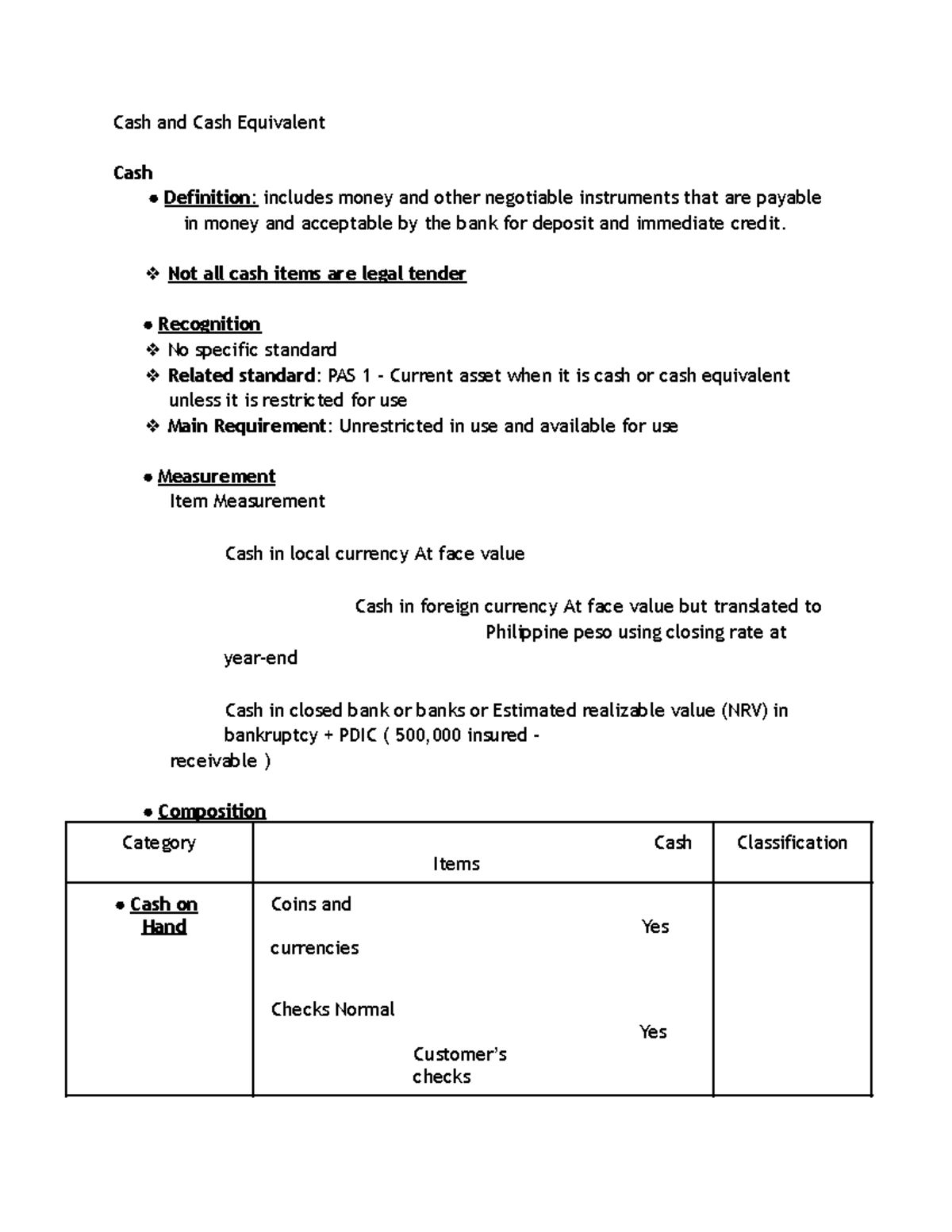 Cash and Cash Equivalent - Cash and Cash Equivalent Cash Definition ...