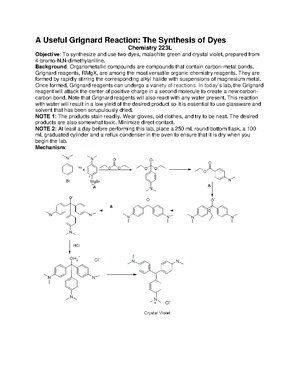 Lactate Dehydrogenase Purification Lab Report - Statement of Purpose ...