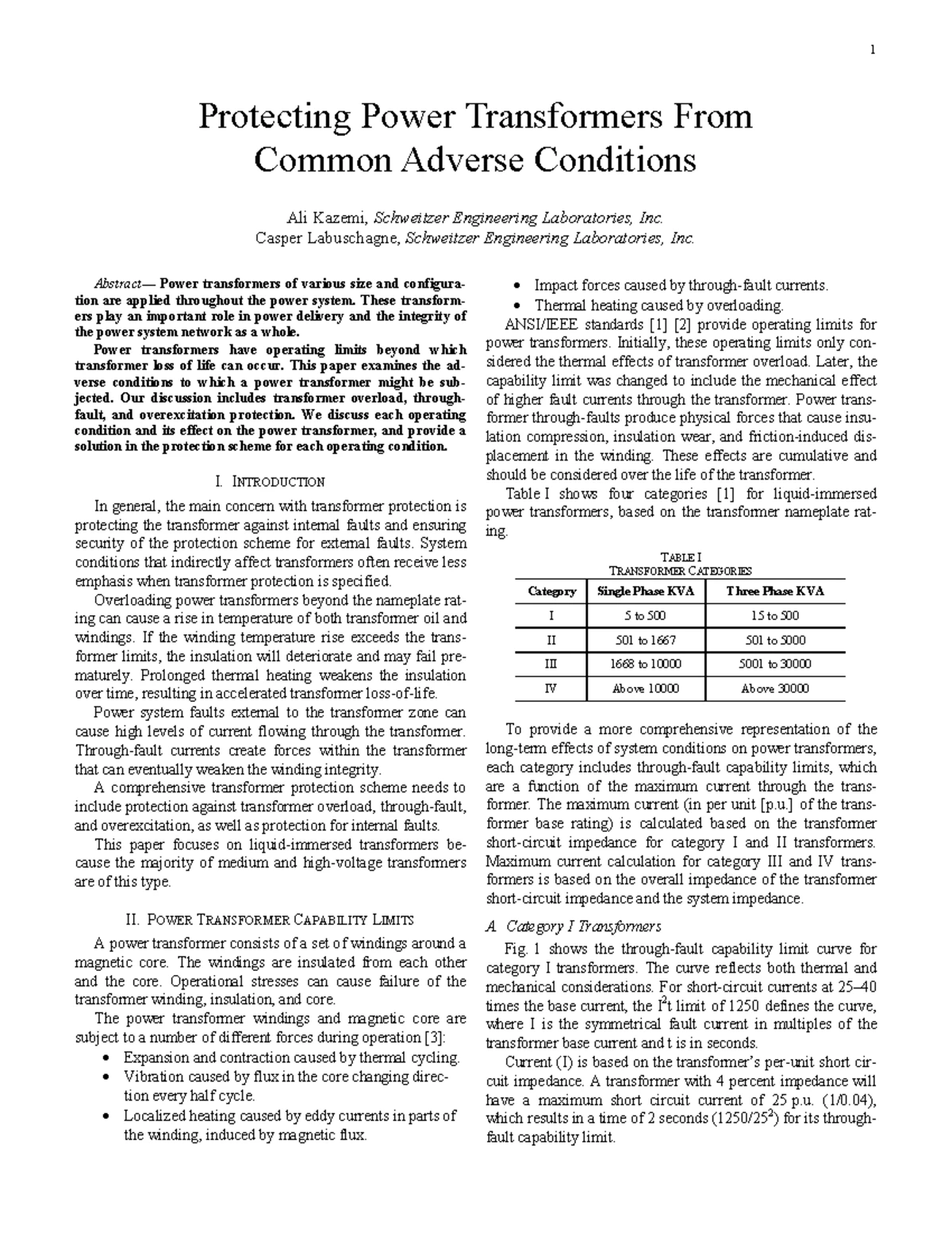 Normas IEEE C57 aplicadas a transformadores eléctricos - Normas IEEE C57 aplicadas al diseño de ...