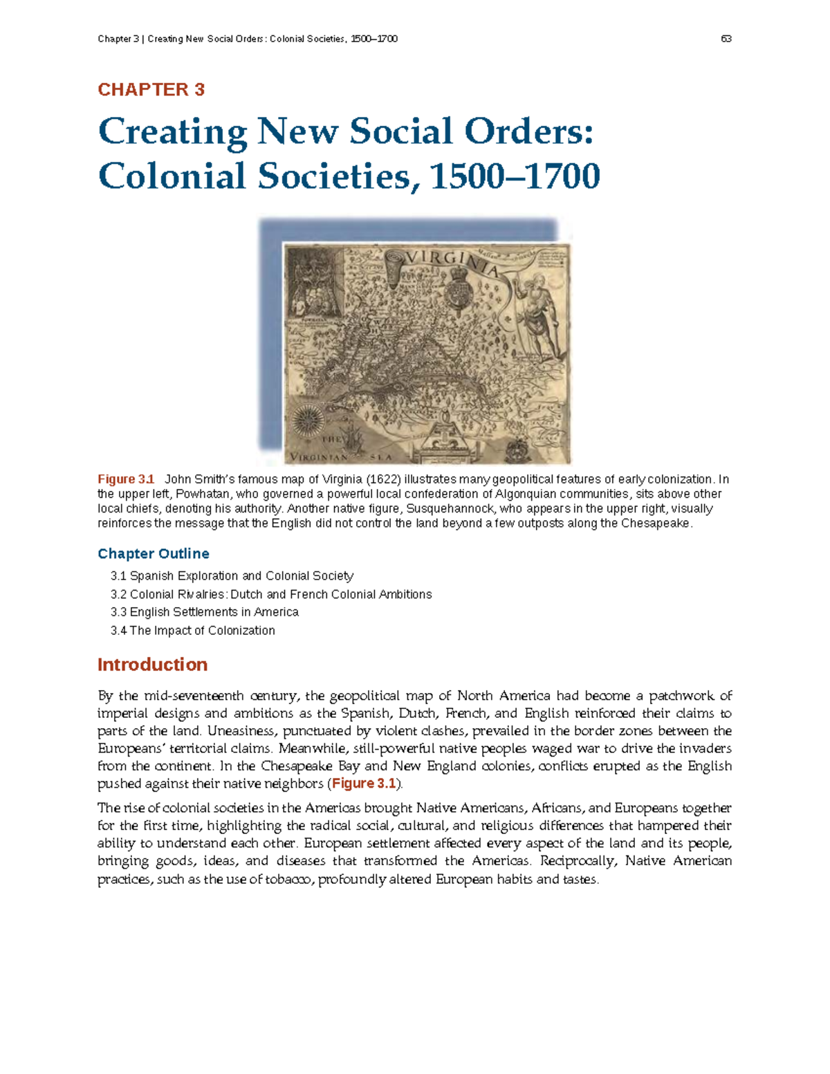 Chapter 3 | Creating New Social Orders: Colonial Societies, 1500-1700 ...