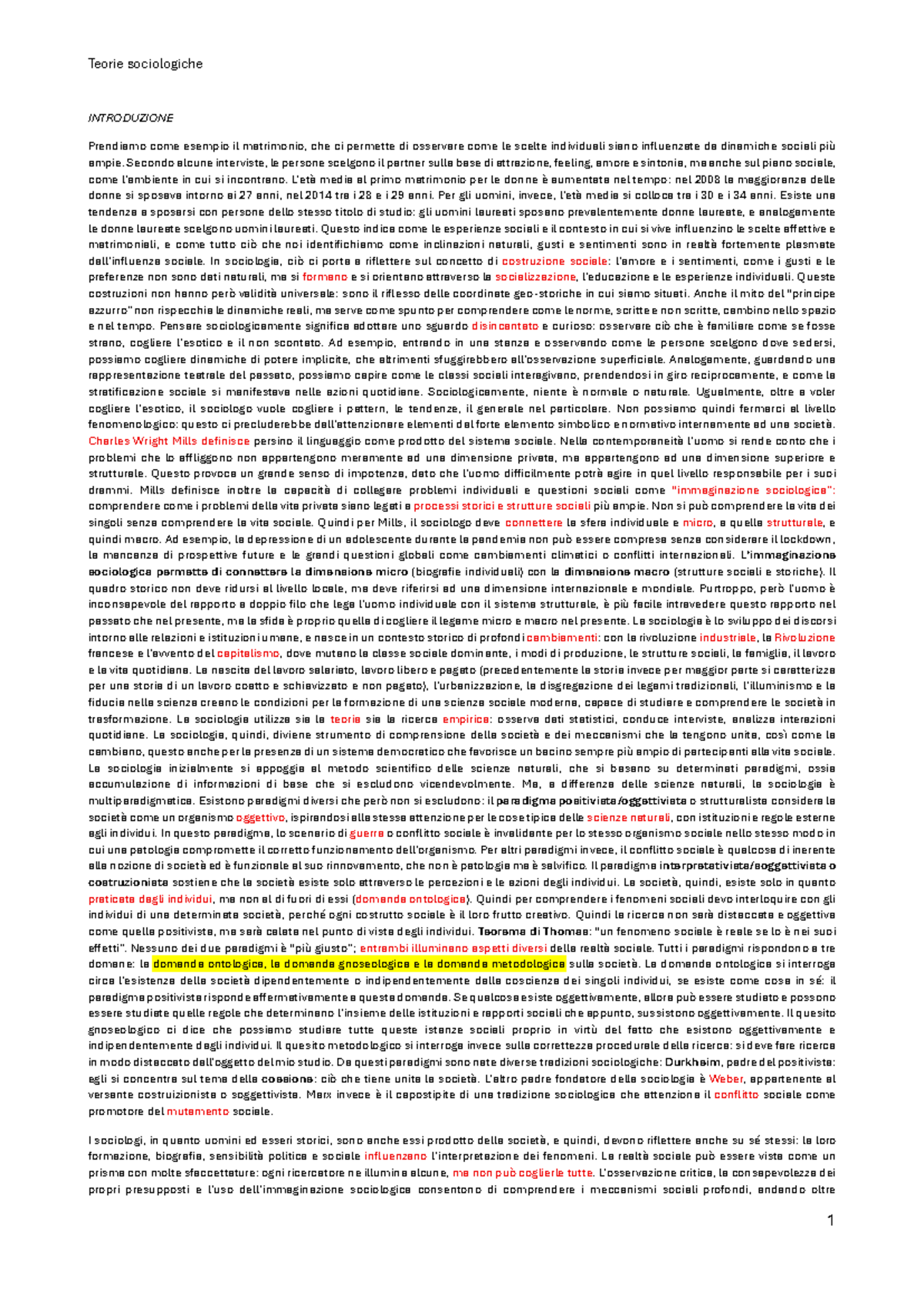 Teorie Sociologiche: Introduzione e Analisi Critica di Marx, Gramsci e ...