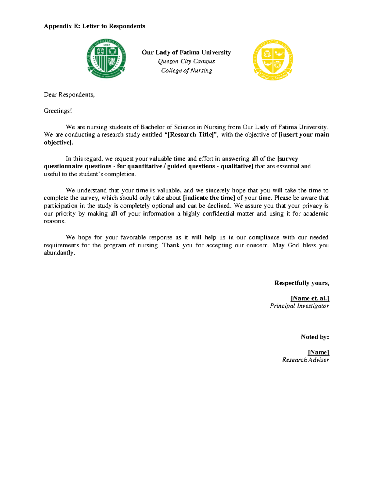 Appendix-E-Letter-to-the-Respondents - Appendix E: Letter to ...
