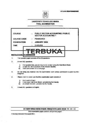Financial Procedure Act 1957 Act 61 - LAWS OF MALAYSIA REPRINT ...