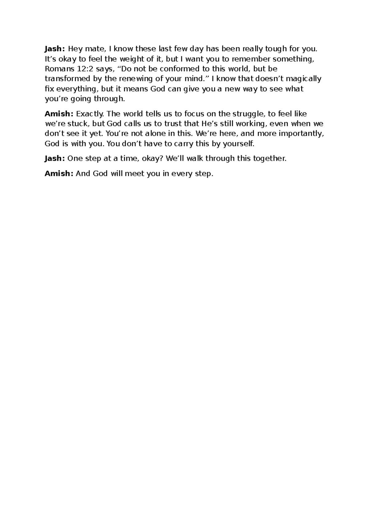 CS Script: Chemistry Exam Support and Encouragement - Studocu