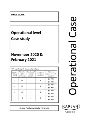 508357966 CIMA Paper BA4 LRP Mock 2018 Questions - CIMA Paper BA4 – LRP ...