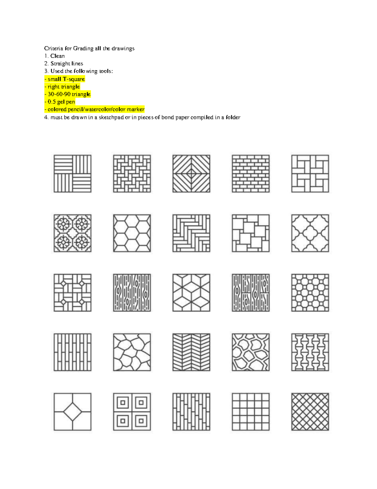 Drawing-clearance - None - Bs accountancy - Criteria for Grading all ...