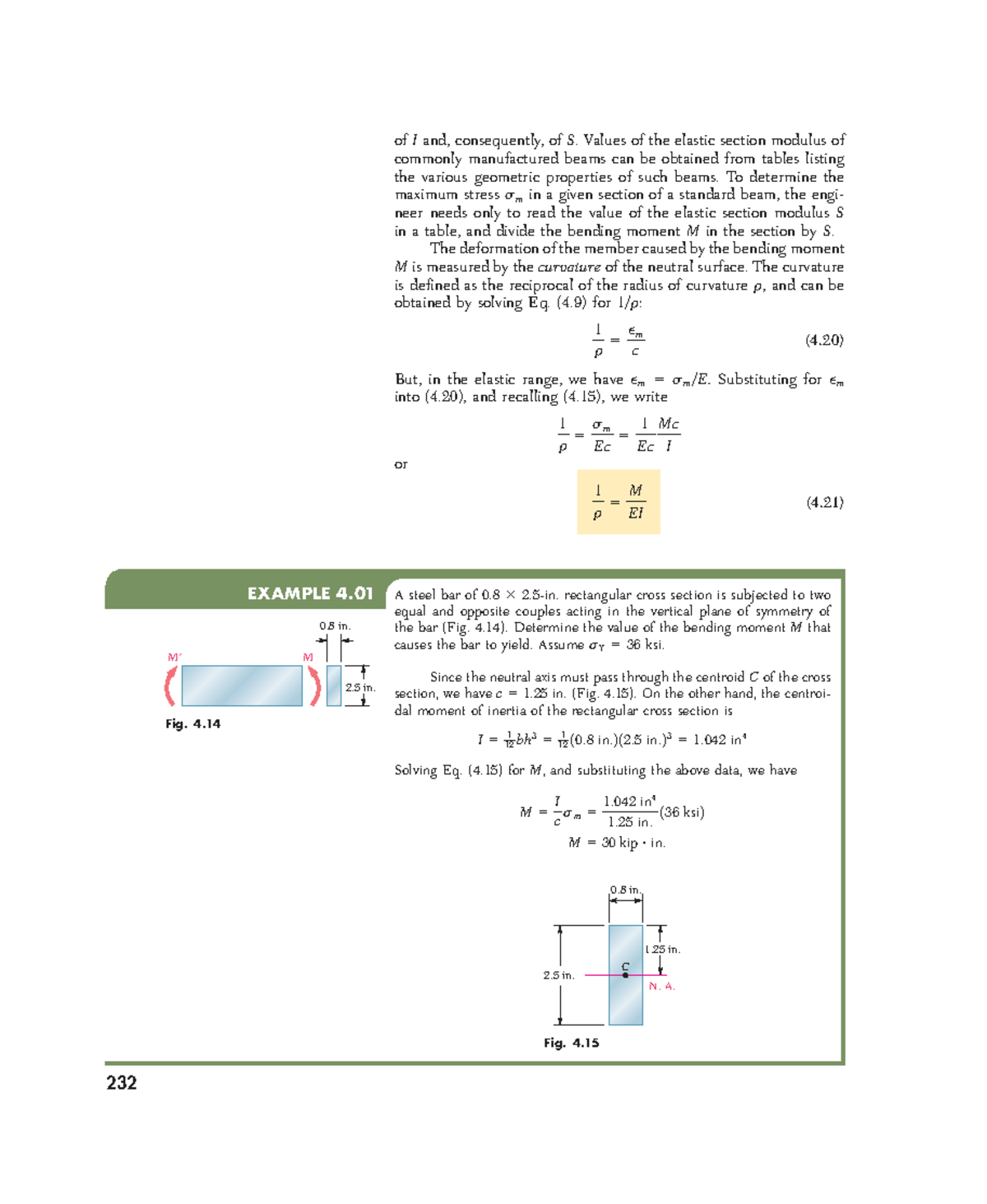 Chapter 4 – Pure Bending Solutions for Structural Beams - Studocu