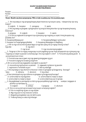 LE Reading& Literacy 1 Q2 W2 - Lesson Exemplar for Grade 1 Reading and ...