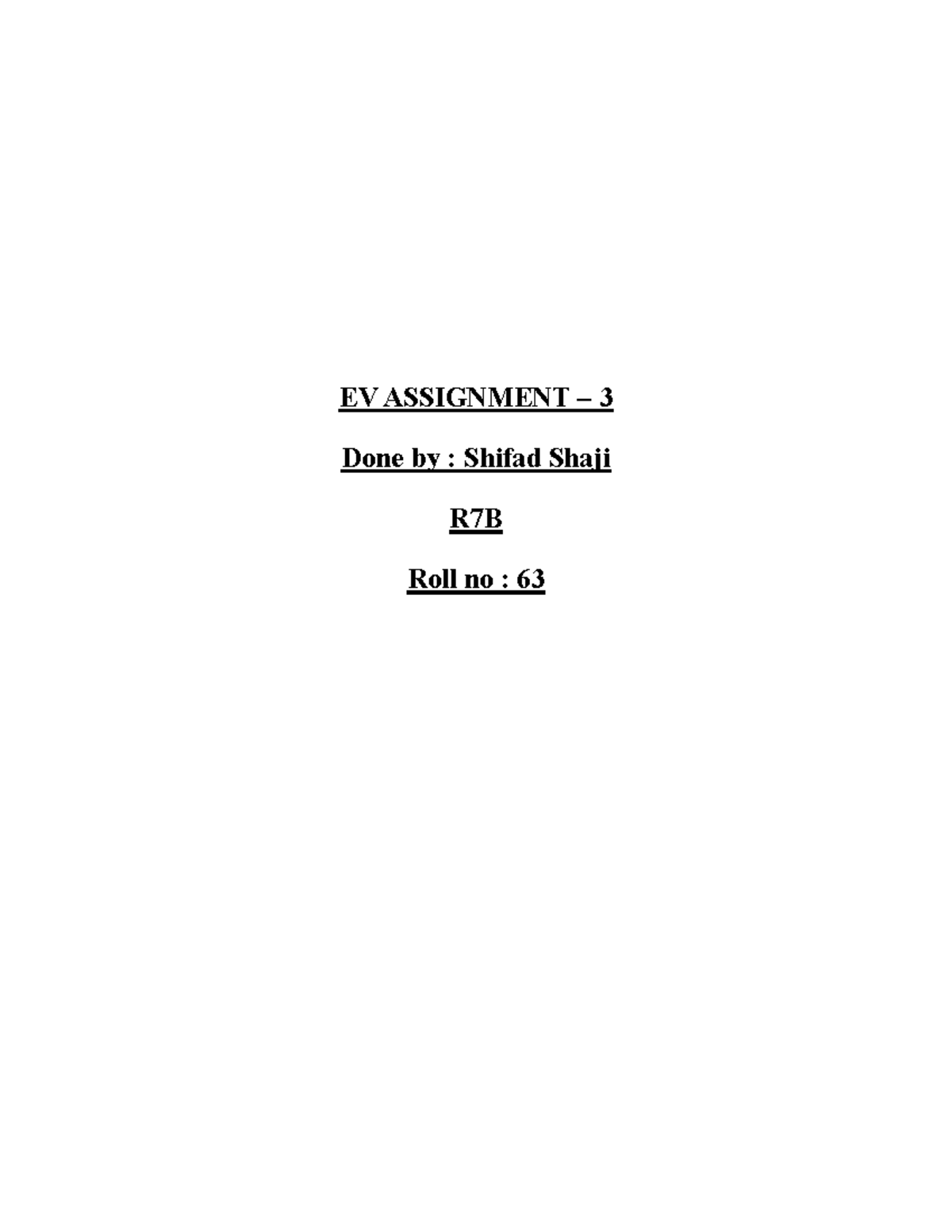EV ASSIGNMENT 3: CAN Design & Energy Management Strategy - Studocu