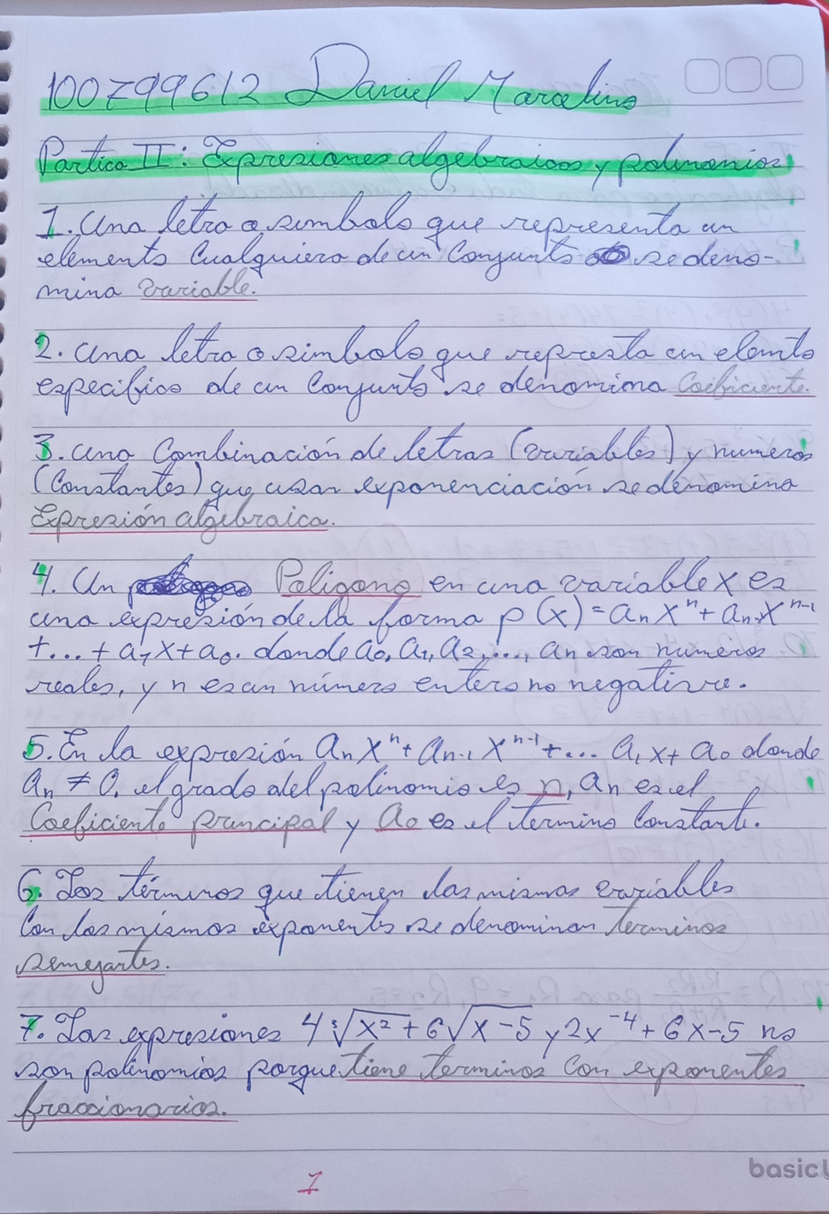 Math 101 - Final Exam Review Notes - Studocu