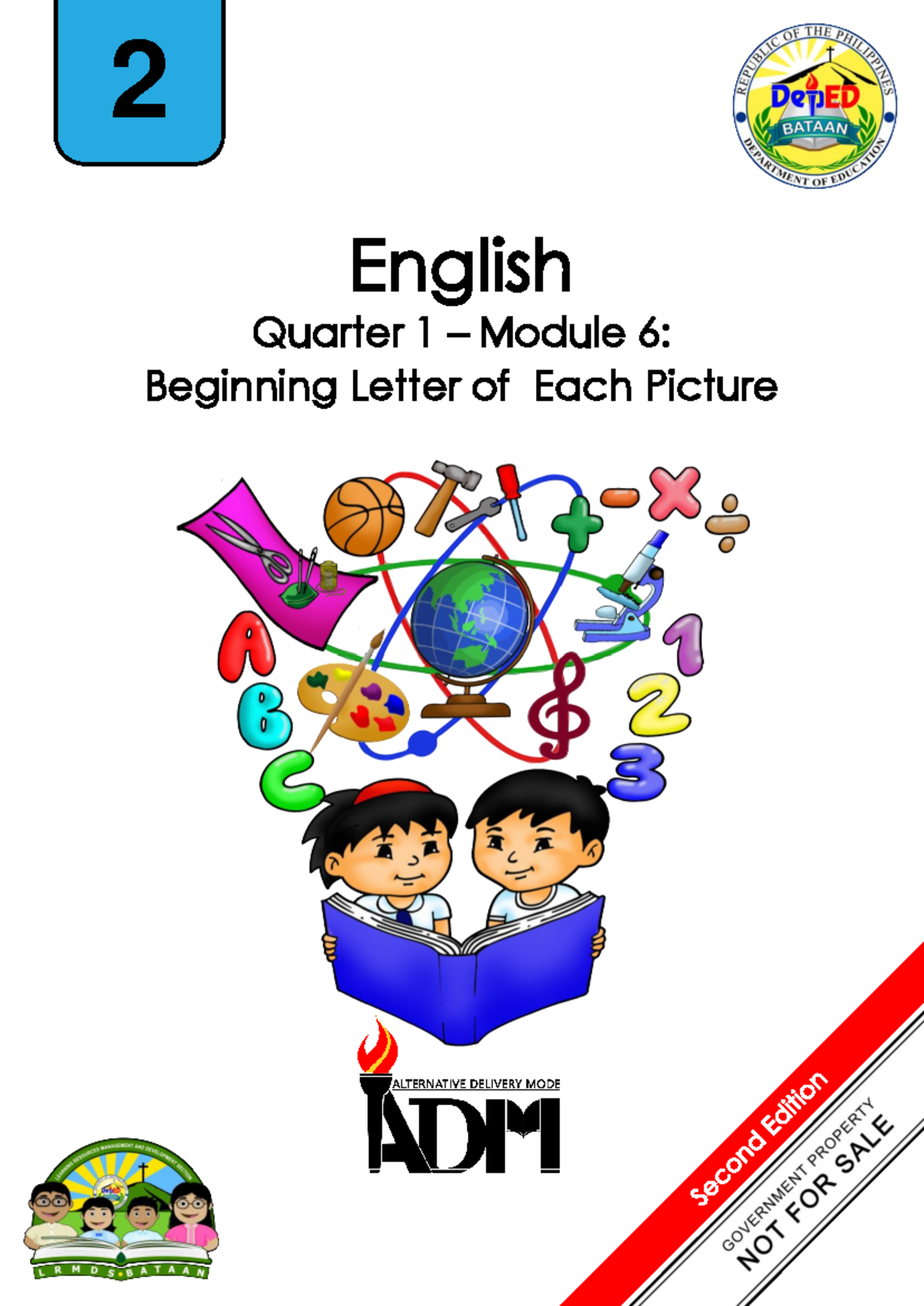 ENG2 - Q1 Module 6: Beginning Letters of Each Picture - Studocu