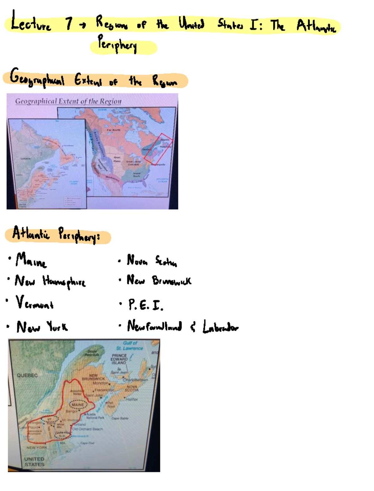 Lecture Notes on Regions of the United States I, II, and III (MG) - Studocu