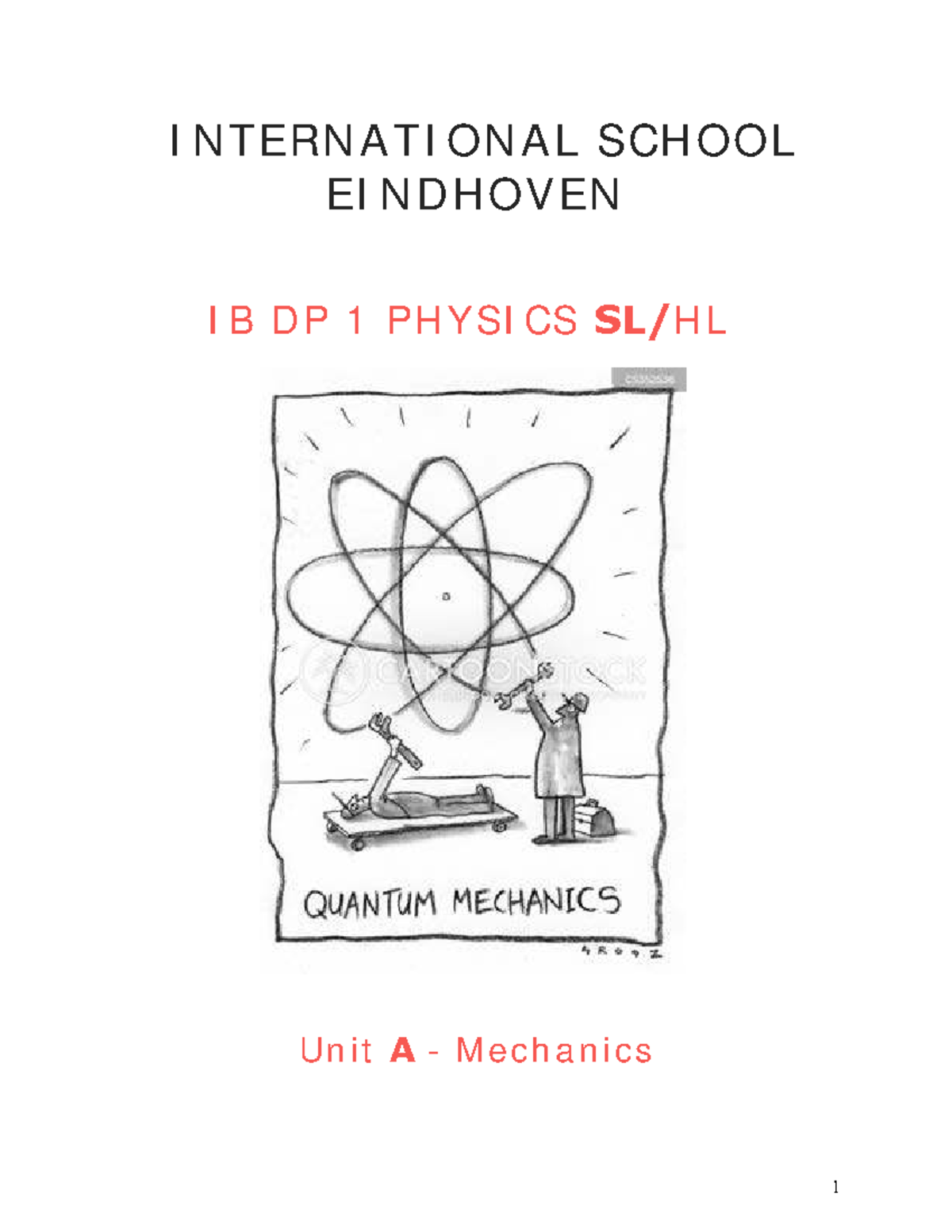 DP Physics SL Unit A - Mechanics Conceptual Problems 2025 - Studocu