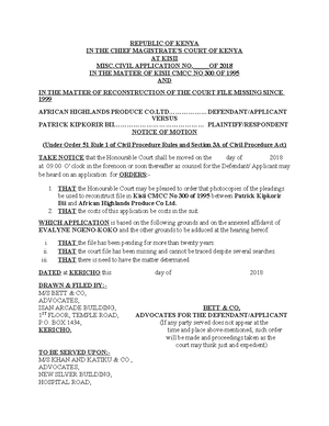 07 Hearing - revision notes - HEARING A hearing is a formal setting ...