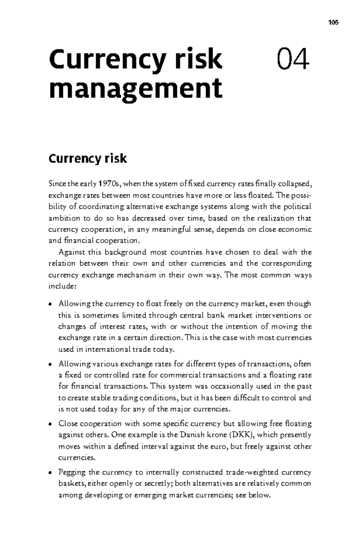 105 Currency Risk Management: Understanding Exchange Rate Dynamics and ...