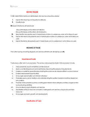 Grade 7 CBC Complete Pre Technical Studies notes - Grade By: Vyntex ...