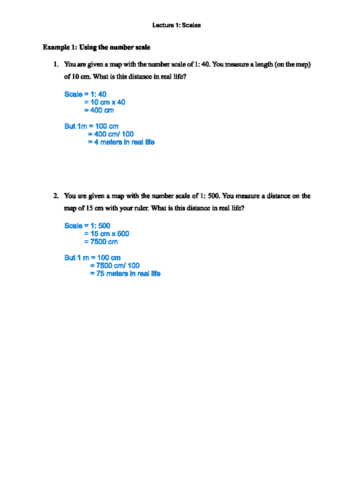 WTW 114 Lecture 1: Understanding Number Scales for Test Prep - Studocu