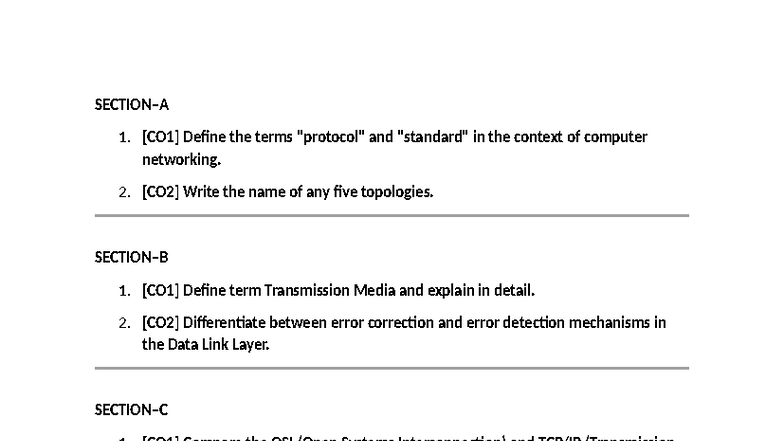 Computer Networking Concepts: Topologies, Protocols, and ALOHA Analysis ...