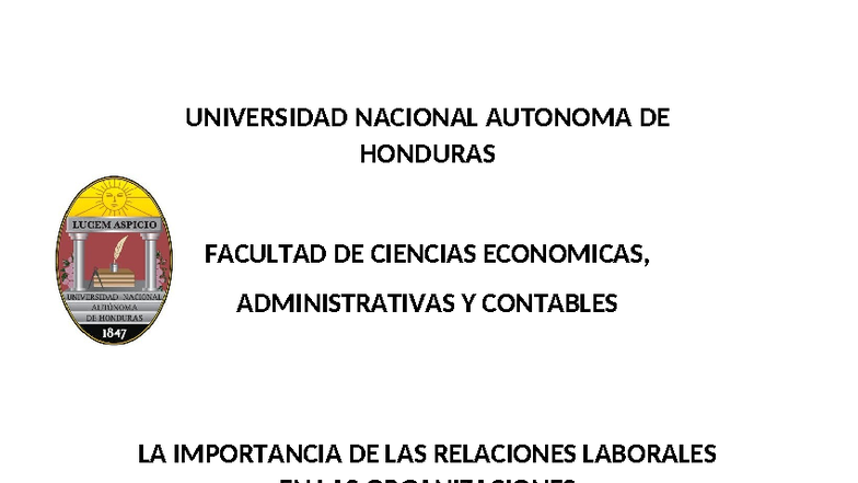 Ochoa Sharon U3T5 - Resumen - UNIVERSIDAD NACIONAL AUTONOMA DE HONDURAS ...