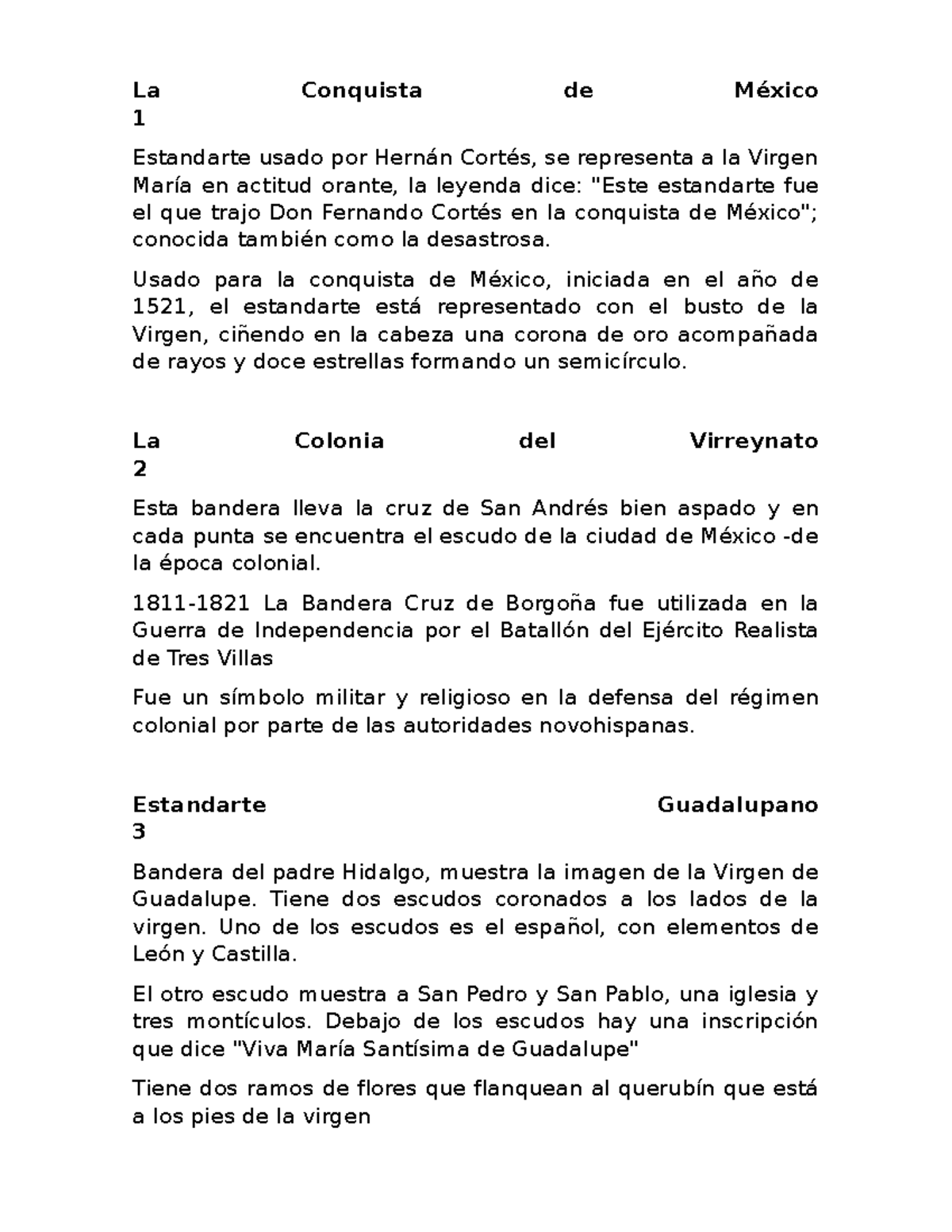 Banderas de México: Historia y Significado (Curso: Banderas 1) - Studocu