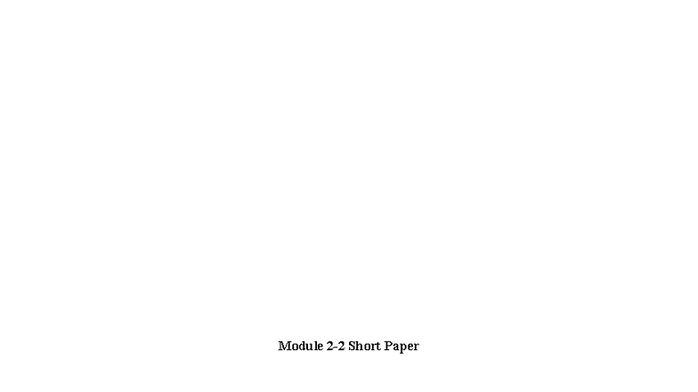 IDS150 Module 2 Short Paper: The Amazon Effect on Consumer Behavior ...