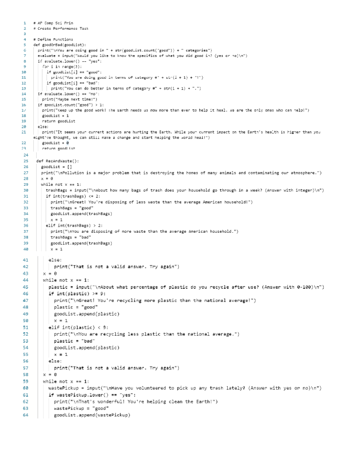 03Jayden K-2 - ggmjhngfhbvgvvnhfrvrgufbrthburt - 1 AP Comp Sci Prin 2 ...