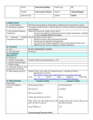 2.0. Intermolecular-Forces-Of-Attraction. Lesson Plan - Detailed Lesson ...