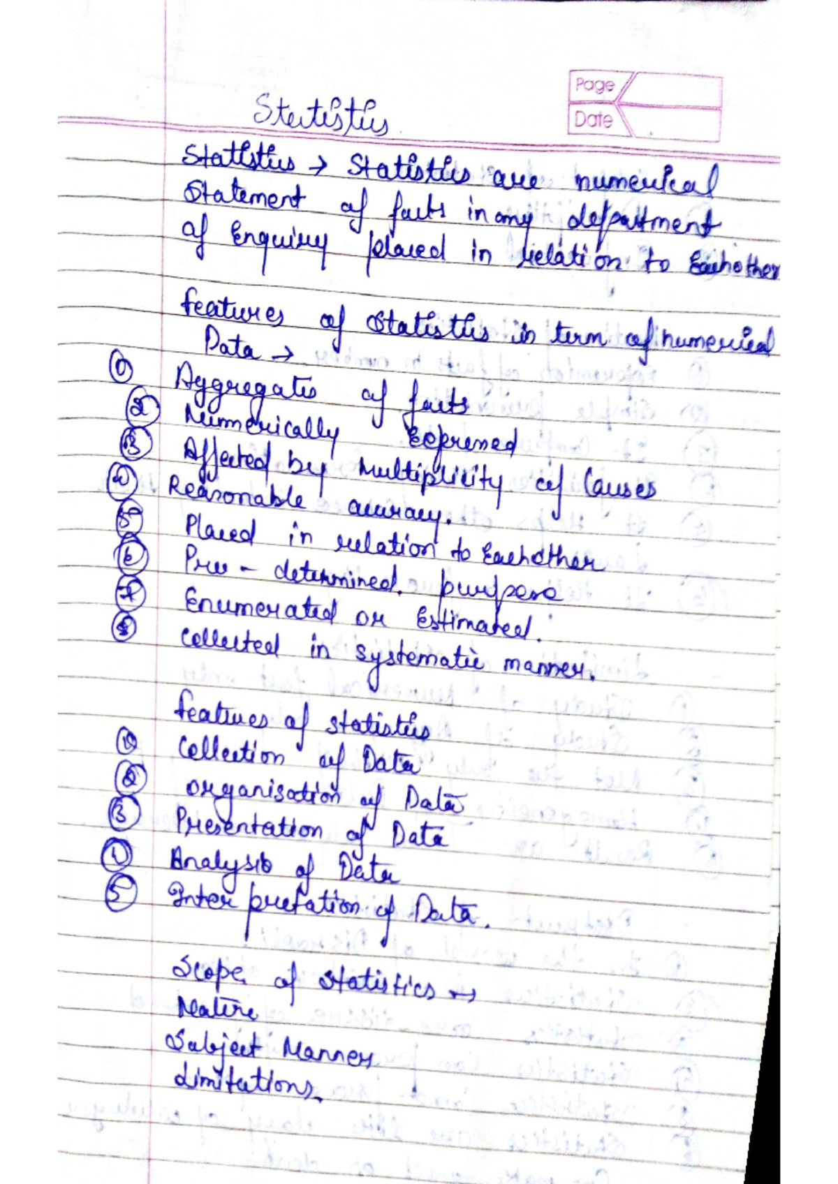 BBA 2nd Sem: Business Statistics Study Notes - Studocu