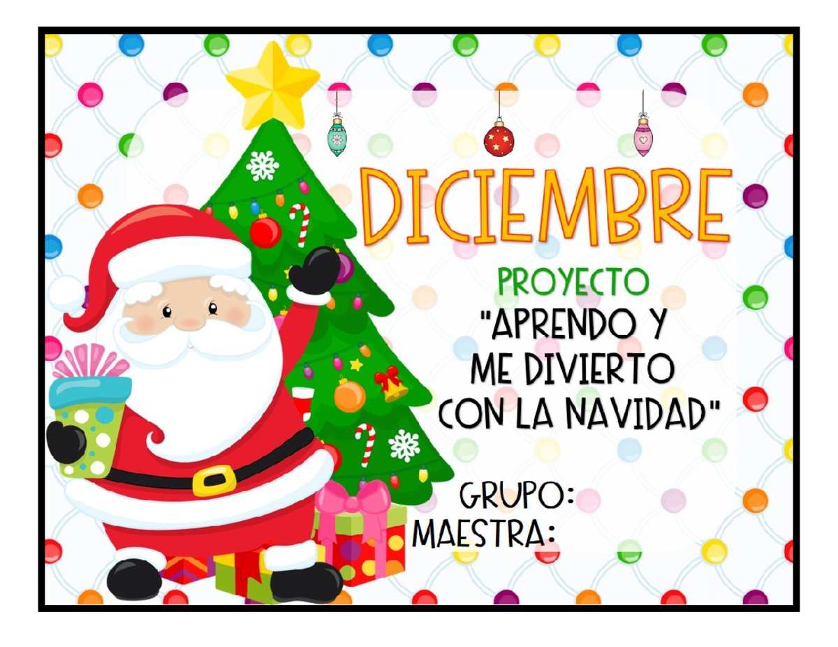 PLAN Proyecto 630508145: Aprendo y Me Divierto con la Navidad - Studocu