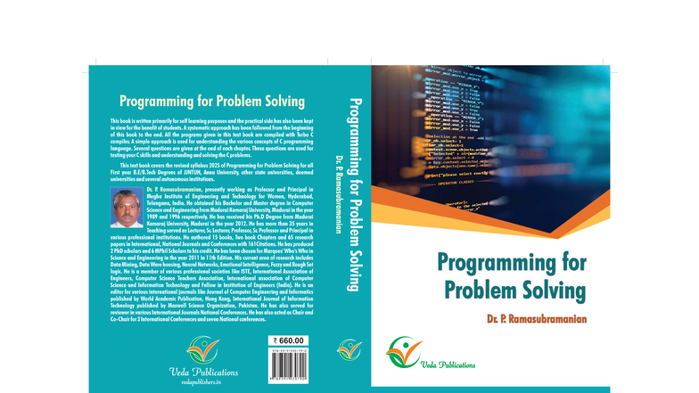 Programming for Problem Solving - Revised Syllabus 2025 - Studocu