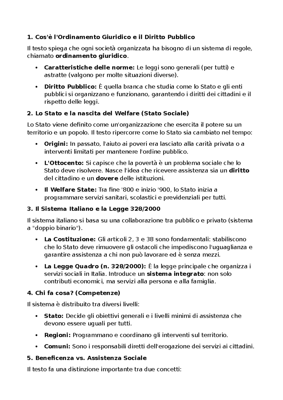 Diritto Pubblico: Appunti e Riflessioni sul Sistema Giuridico Italiano ...