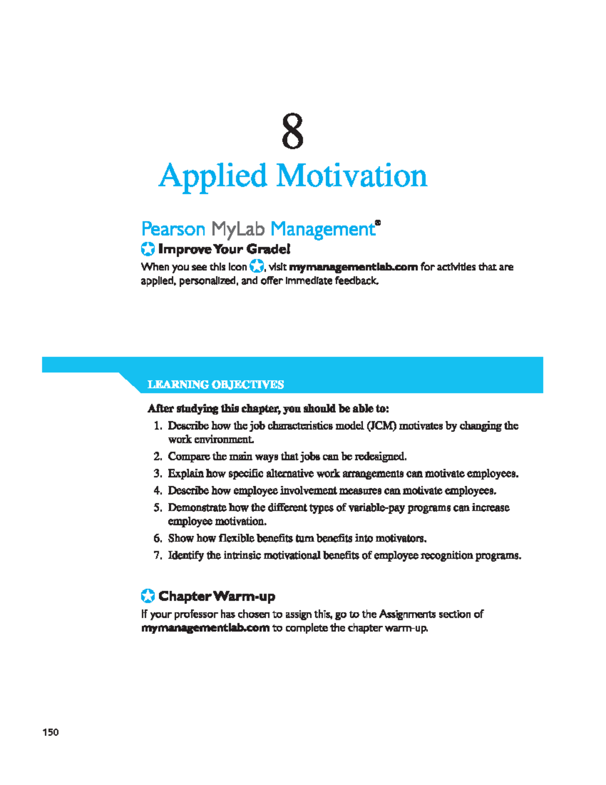 150 151 Applied Motivation: Job Design & Employee Motivation Strategies ...