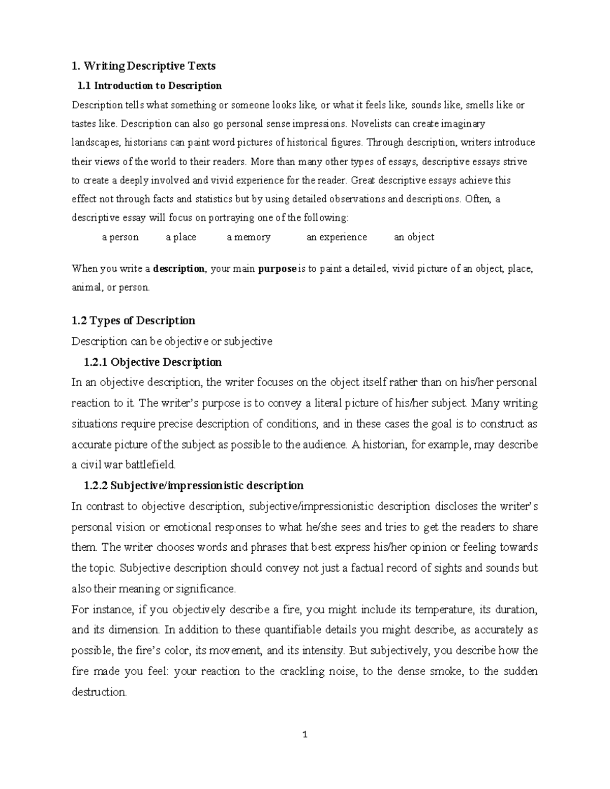 Advanced W. I module - focuses on class room effective teaching - 1 ...