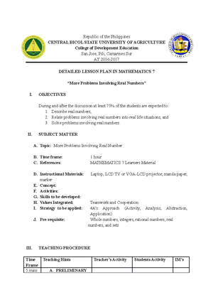 Sample EXAM WITH HOTS IN MATH 10 - Ridgewood School of Caloocan, Inc ...